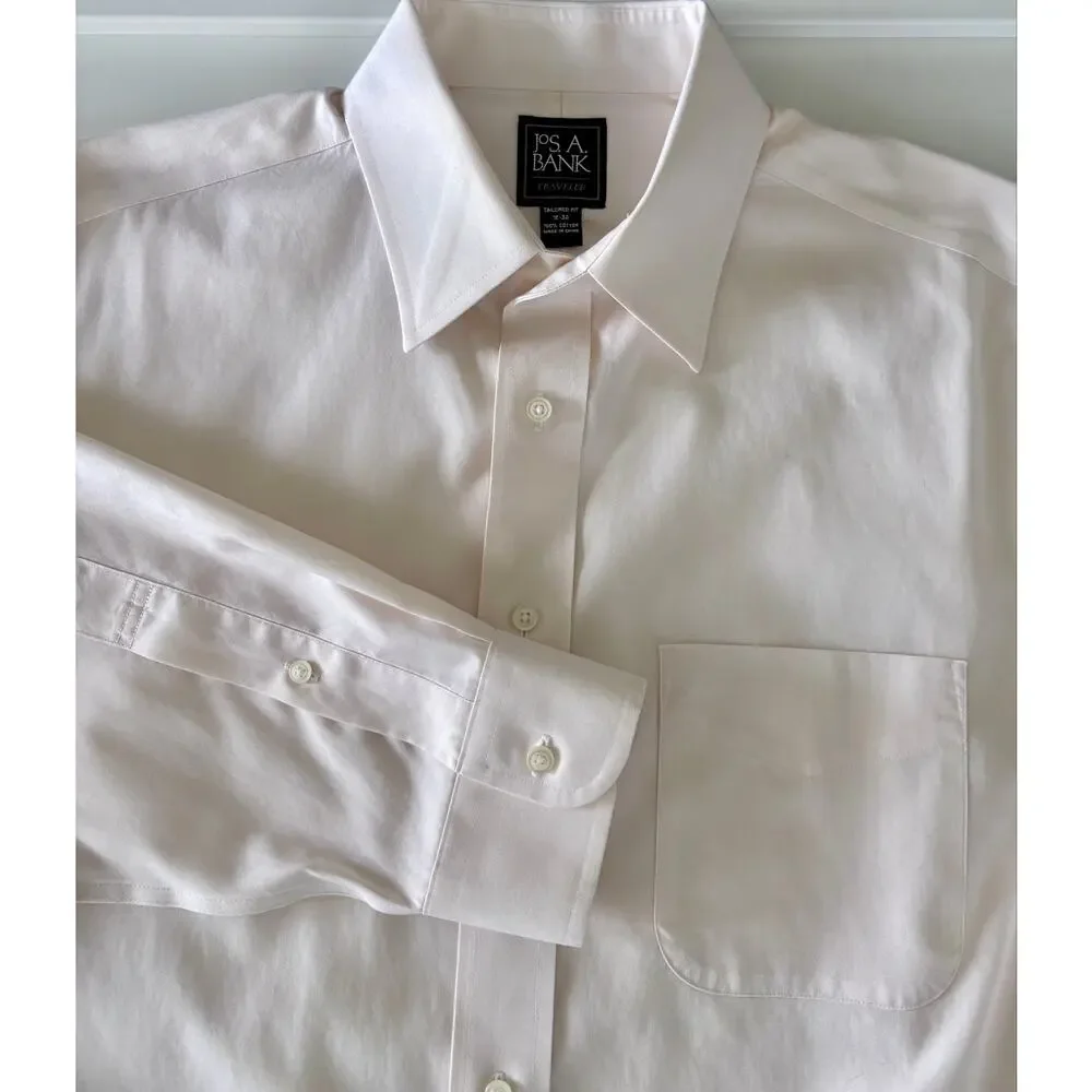 Jos. A. Bank | Shirts | Jos A Bank Traveler Mens Dress Shirt 636 ...